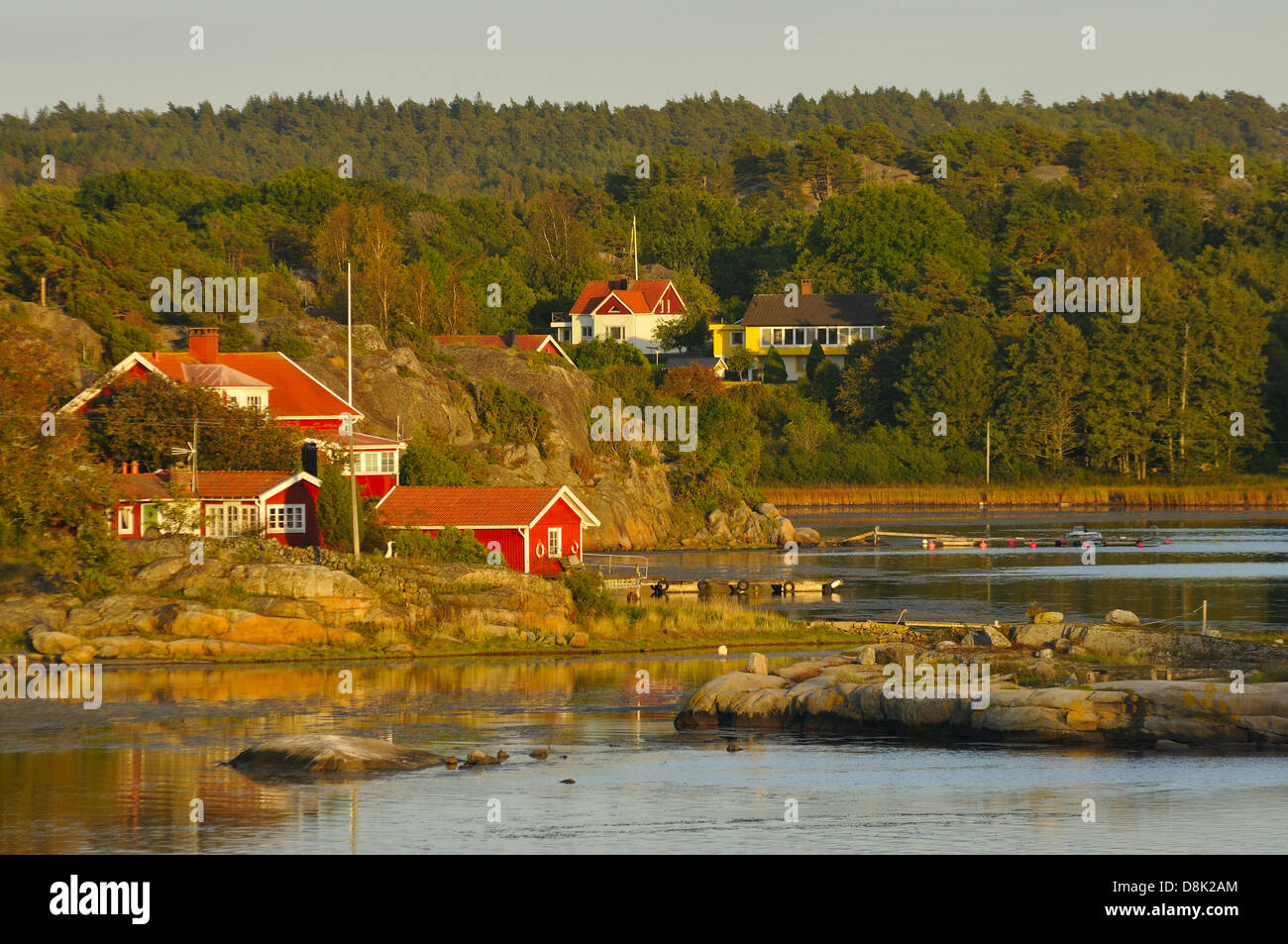 Summer sweden fjord hi-res stock photography and images - Alamy
