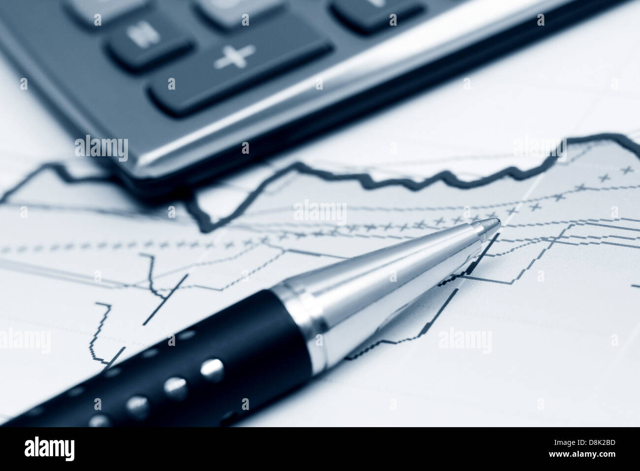Financial graphs analysis Stock Photo - Alamy