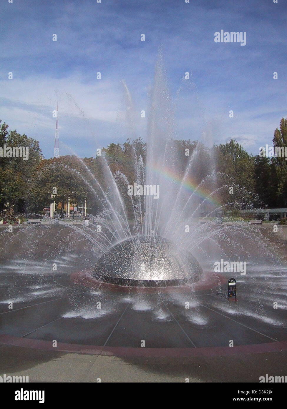 Seattle science center fountain hi-res stock photography and images - Alamy