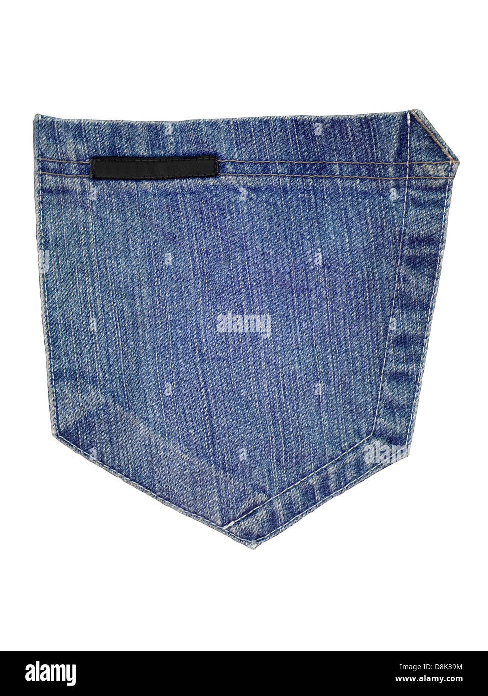 A denium blue jean pocket shot up close Stock Photo - Alamy