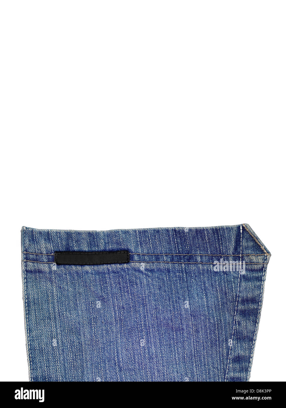 A denium blue jean pocket shot up close Stock Photo - Alamy