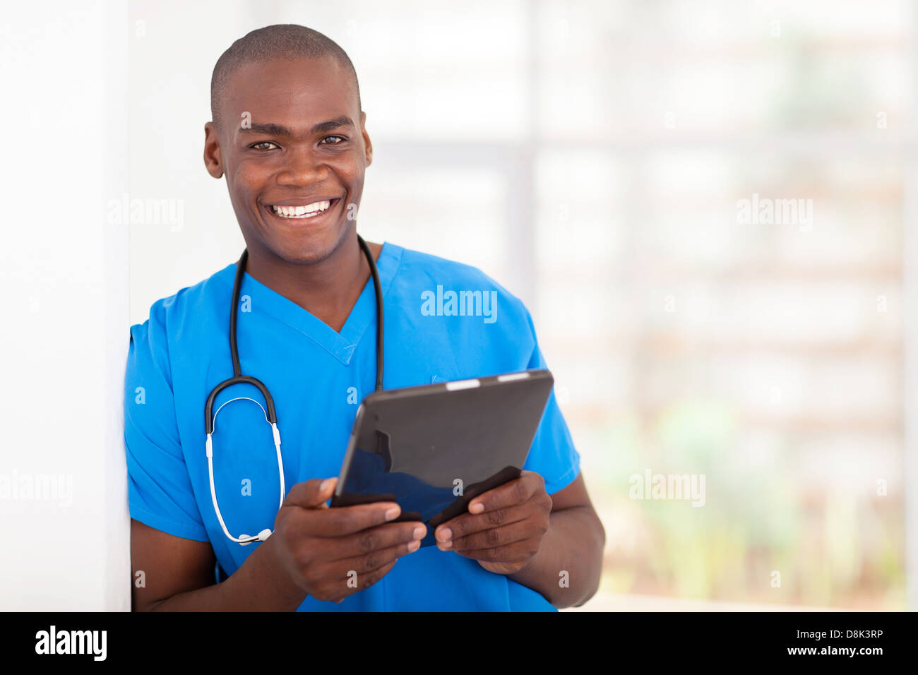 Male care worker hi-res stock photography and images - Alamy