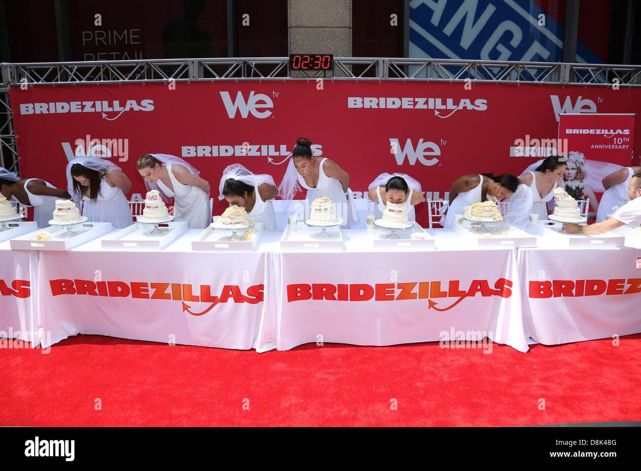 New York, USA. May 30, 2013.Nicole "snooki" at the Bridezillas Cake ...