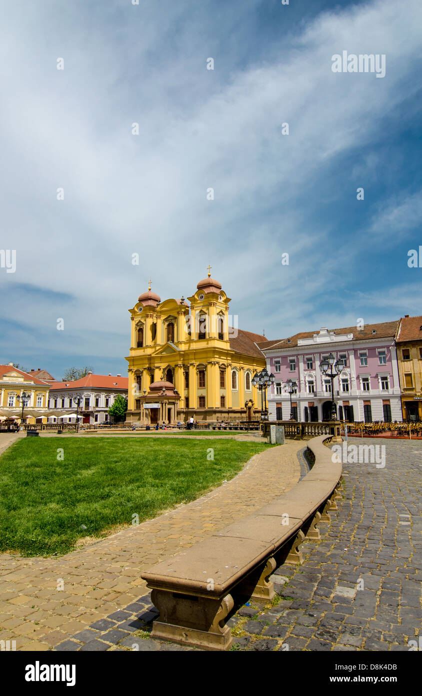 Unirii Square in Timisoara, Romania Stock Photo - Alamy