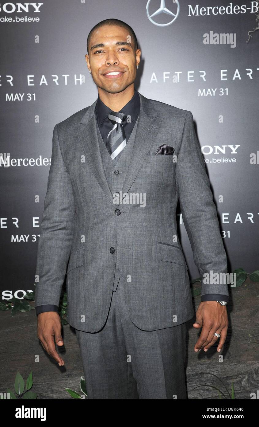 New York, USA. May 29, 2013. Caleeb Pinkett at arrivals for AFTER EARTH ...
