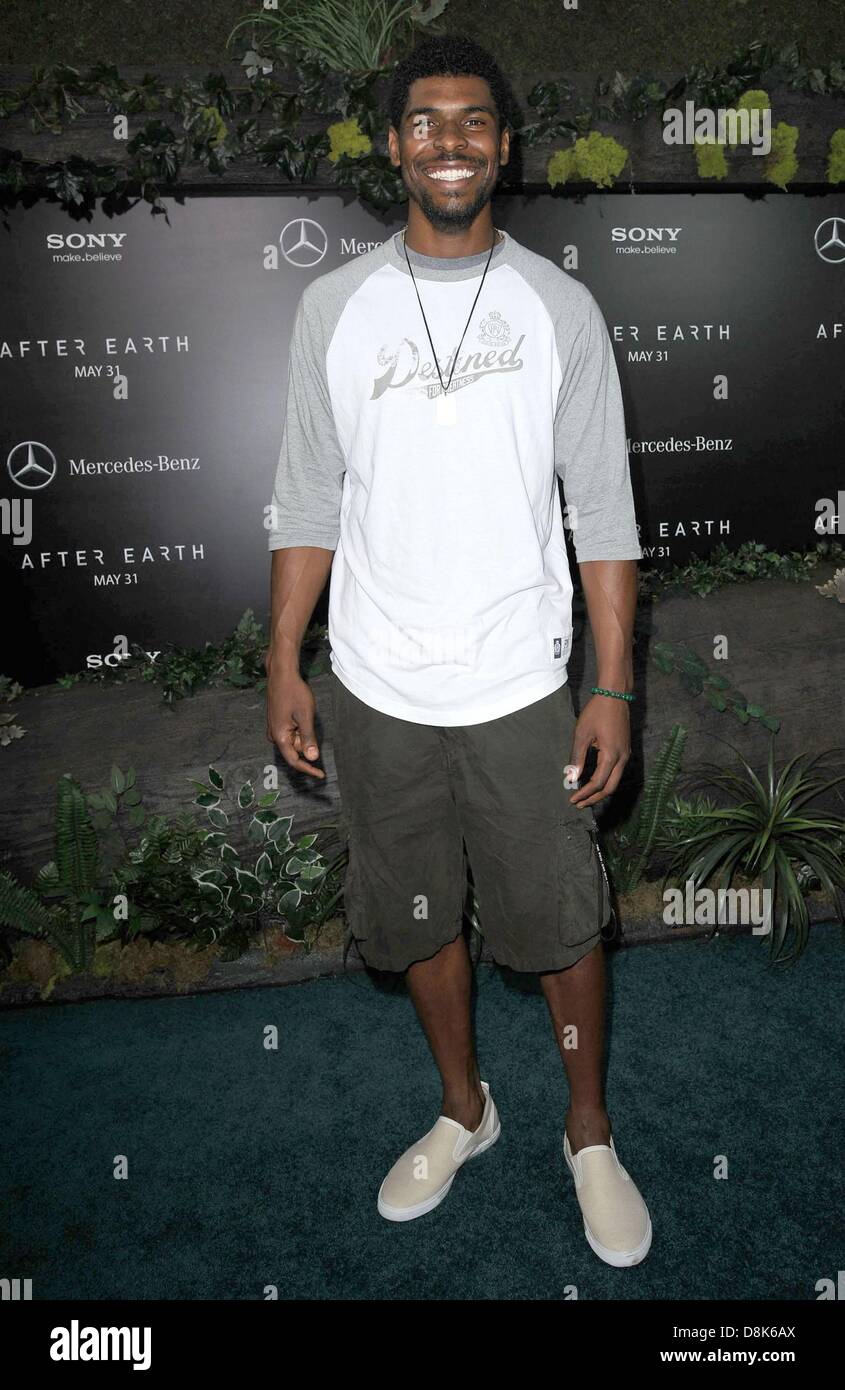 New York, USA. May 29, 2013. Ramses Barden at arrivals for AFTER EARTH ...