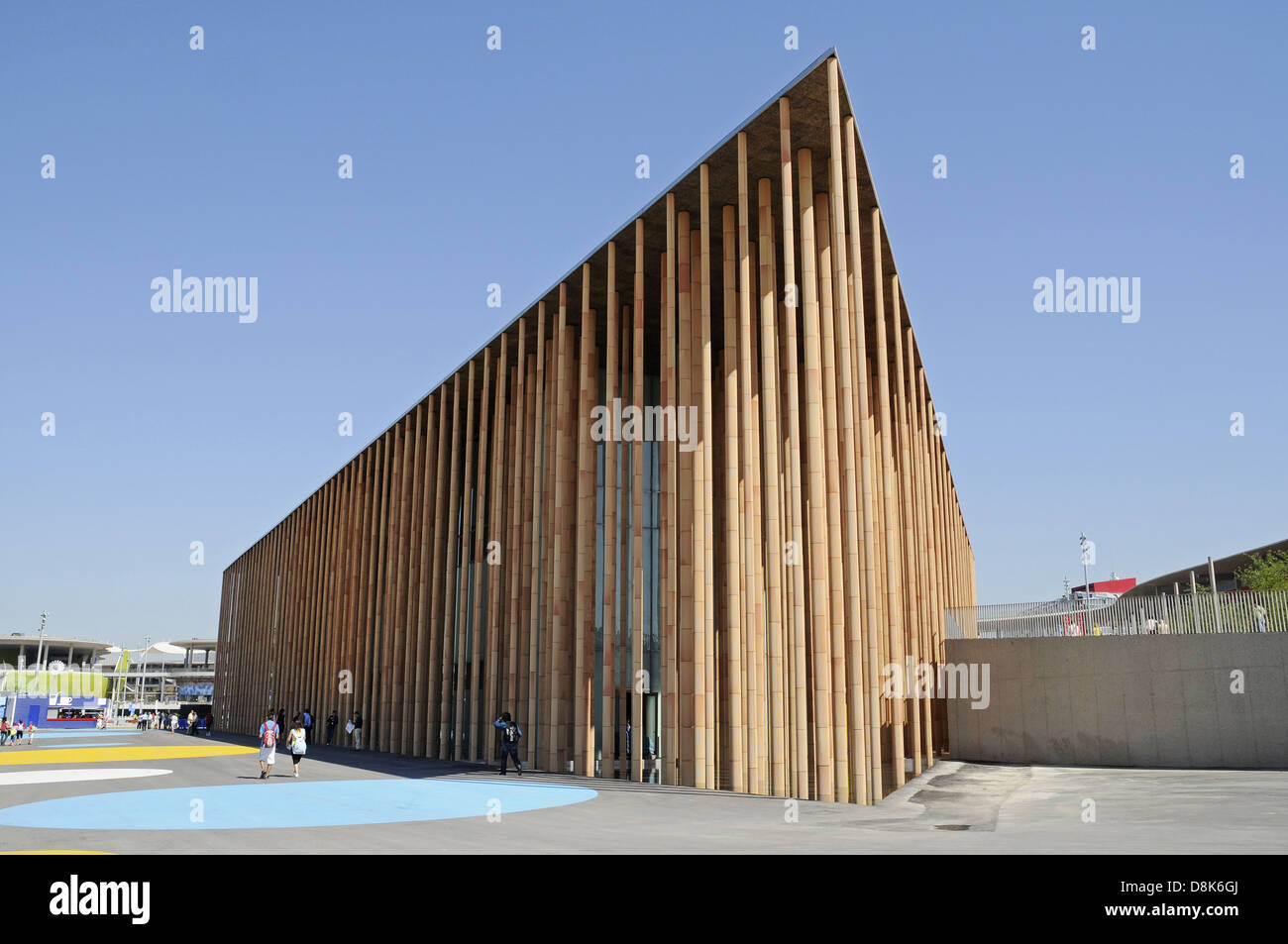 Wooden pavillion hi-res stock photography and images - Alamy