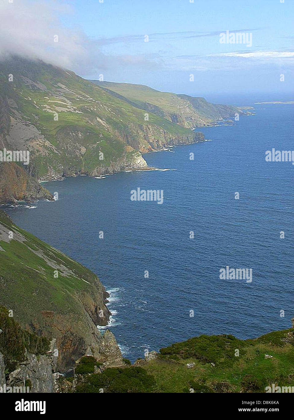A stock photo of the dramatic Slieve League cliffs, located on the ...