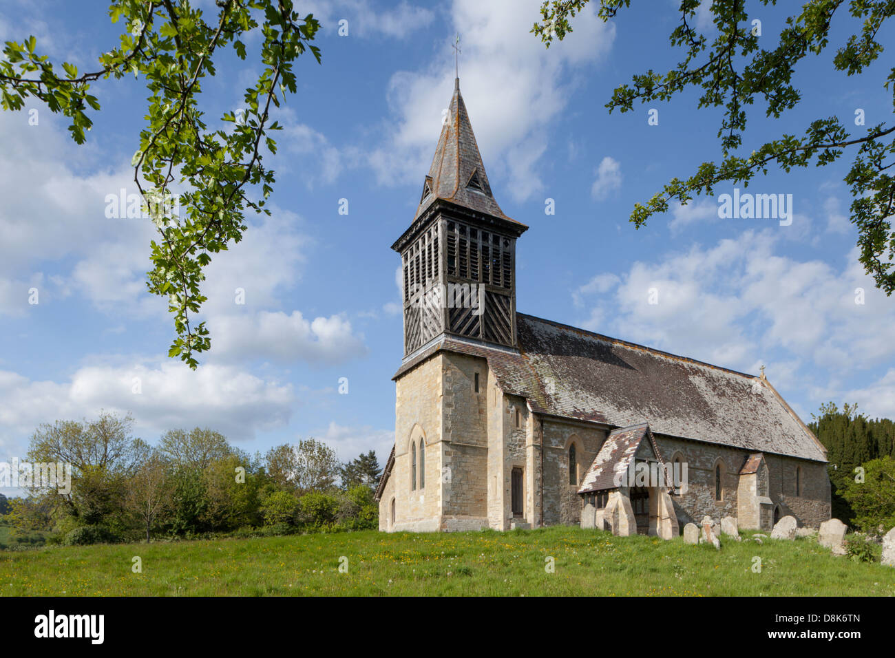 Burrington Church, near Ludlow, Shropshire, England, UK Stock Photo - Alamy