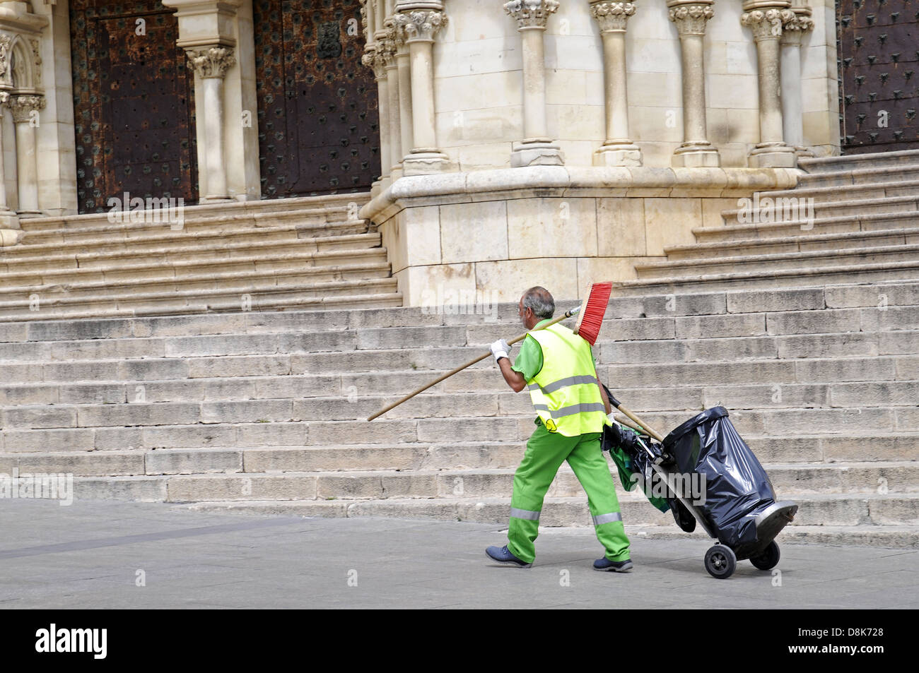Cleaning streets city centre hi-res stock photography and images - Alamy