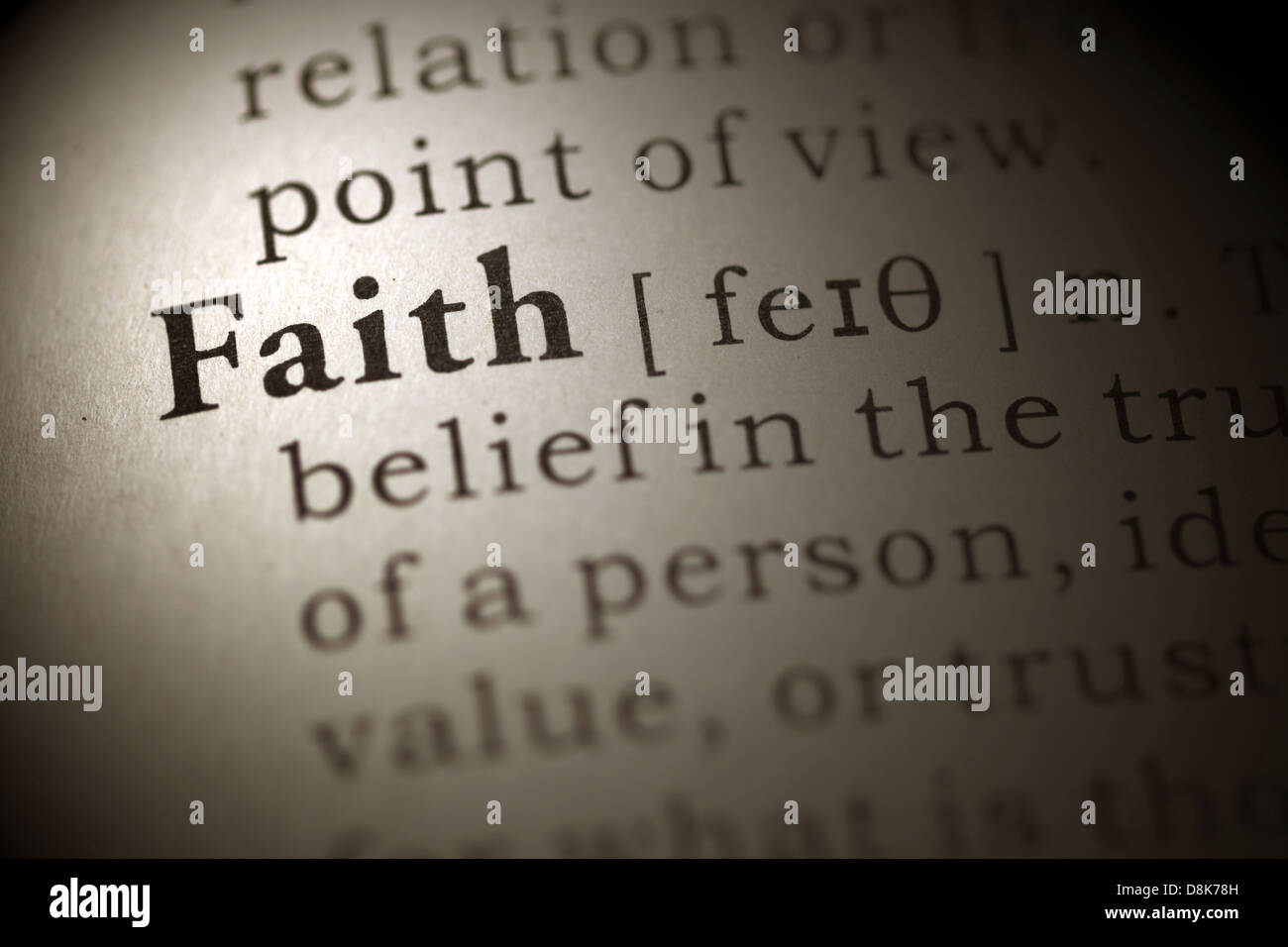 The Word Faith In The Bible