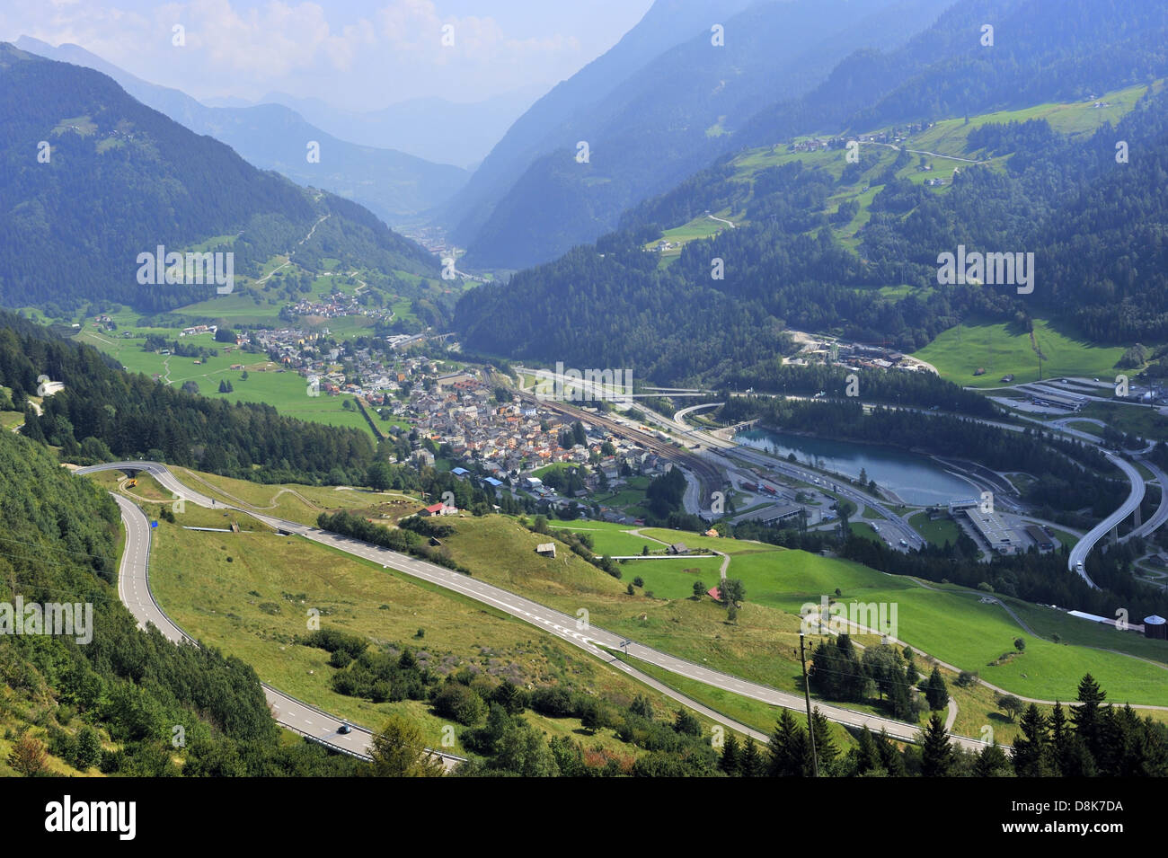 Old Tremola road Stock Photo - Alamy