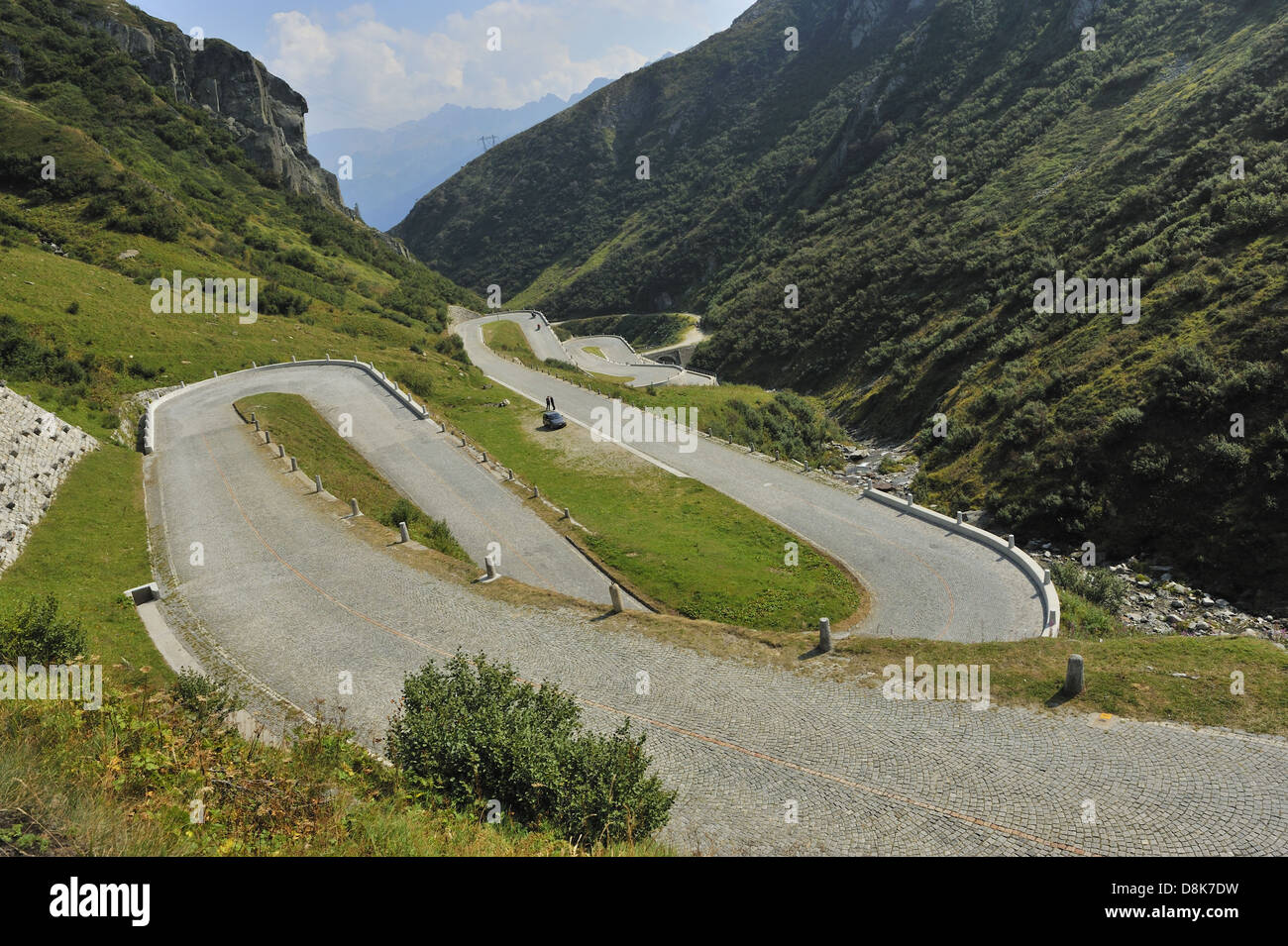 Old Tremola road Stock Photo - Alamy