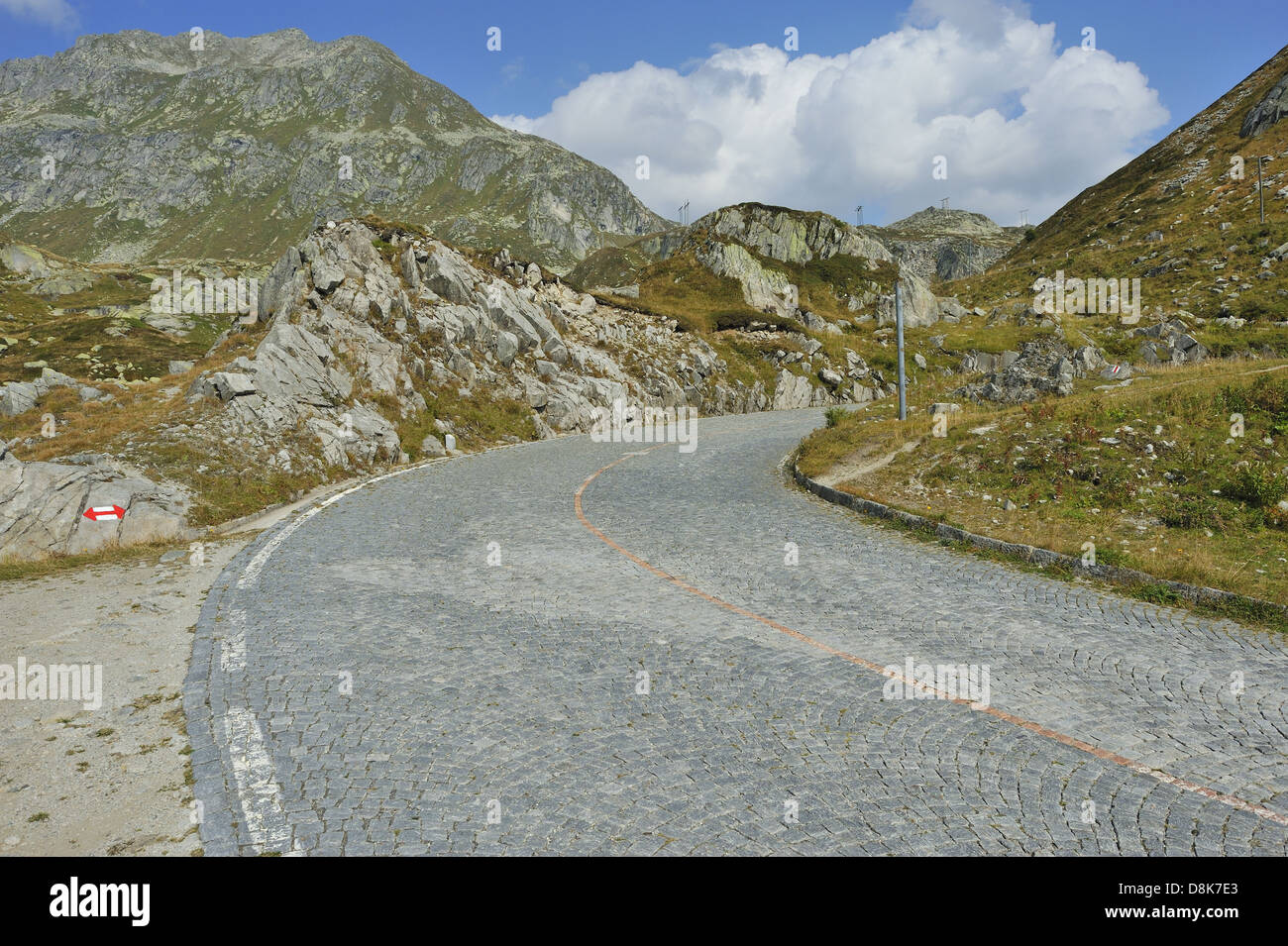 Old Tremola road Stock Photo - Alamy