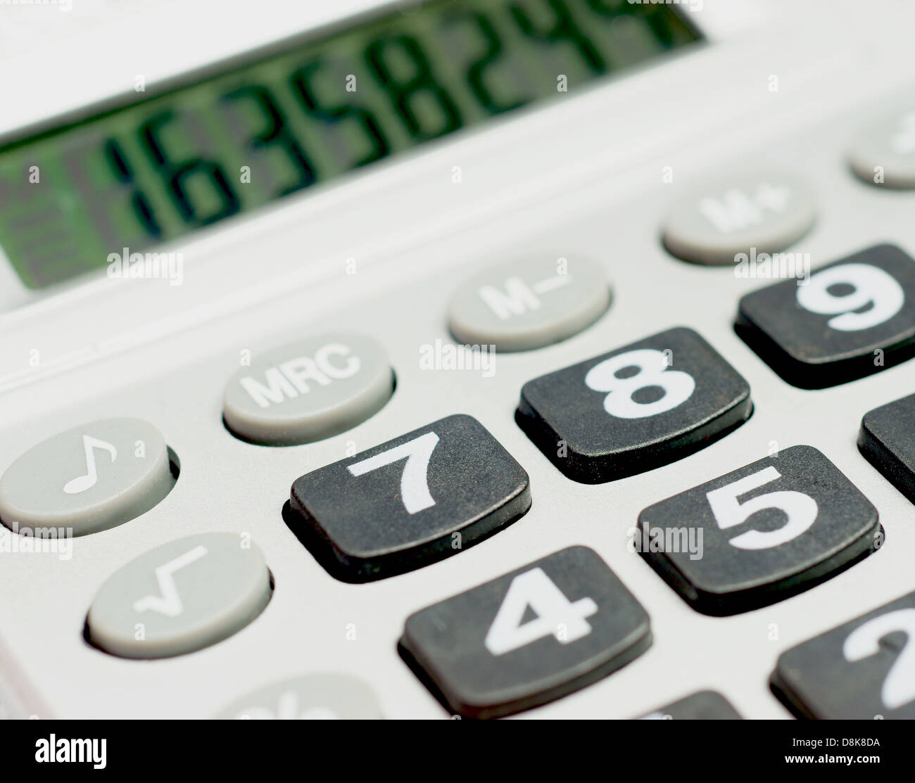 Calculate calculator close up shot hi-res stock photography and images ...