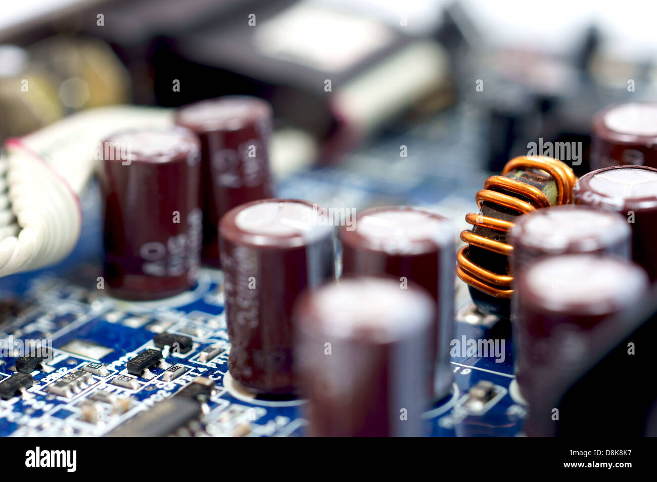 Close up shot of technology parts Stock Photo - Alamy