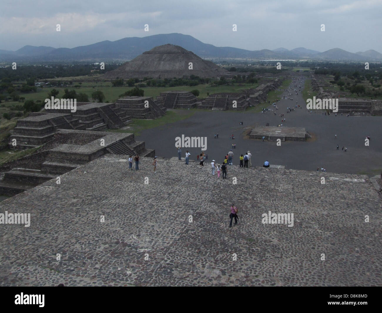 The ancient city of Teotihuacan, located in central Mexico, is renowned for its massive pyramids ...