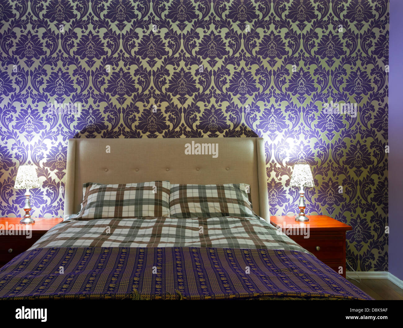Bedroom Interior Design Stock Photo - Alamy
