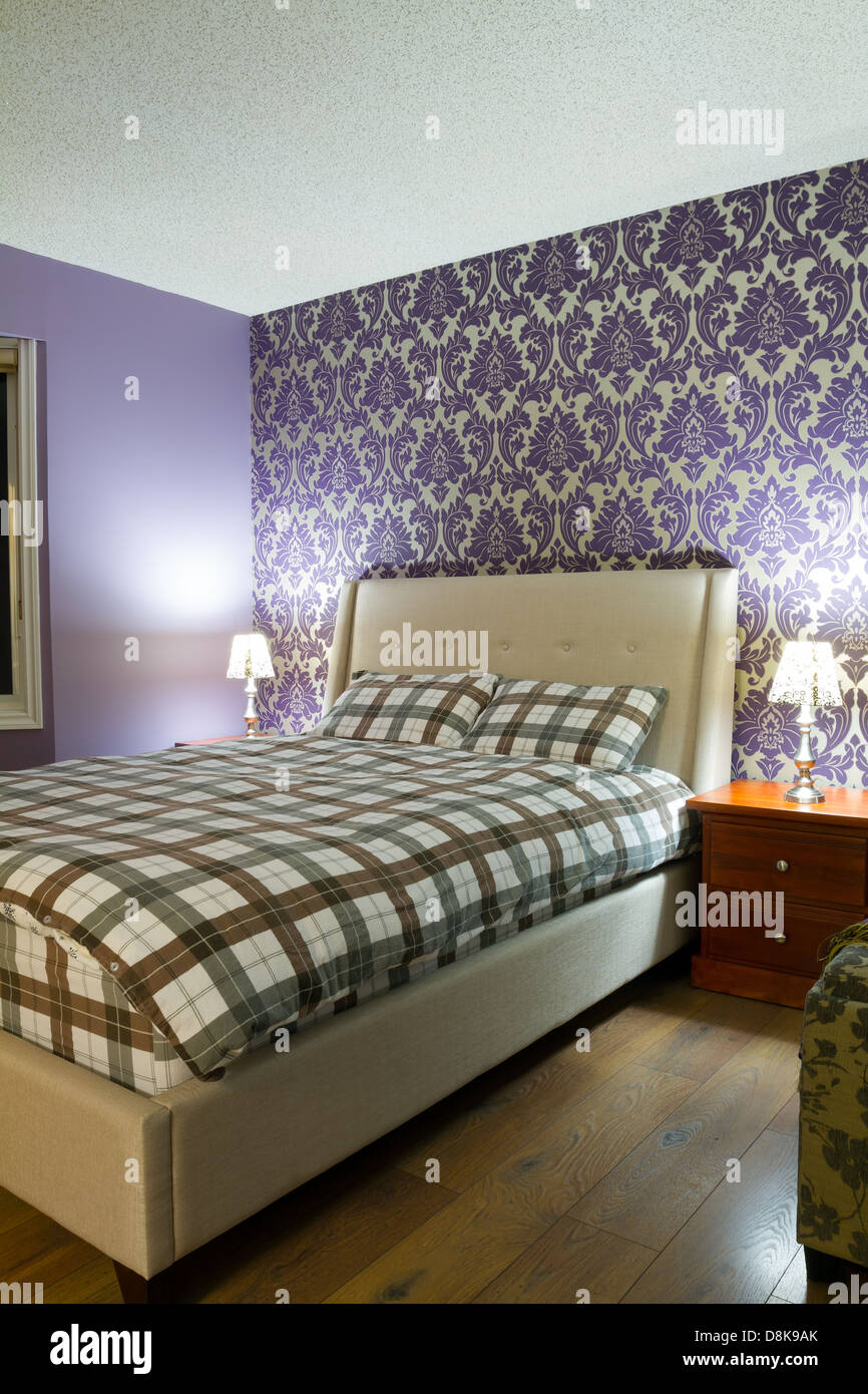Bedroom Interior Design Stock Photo - Alamy
