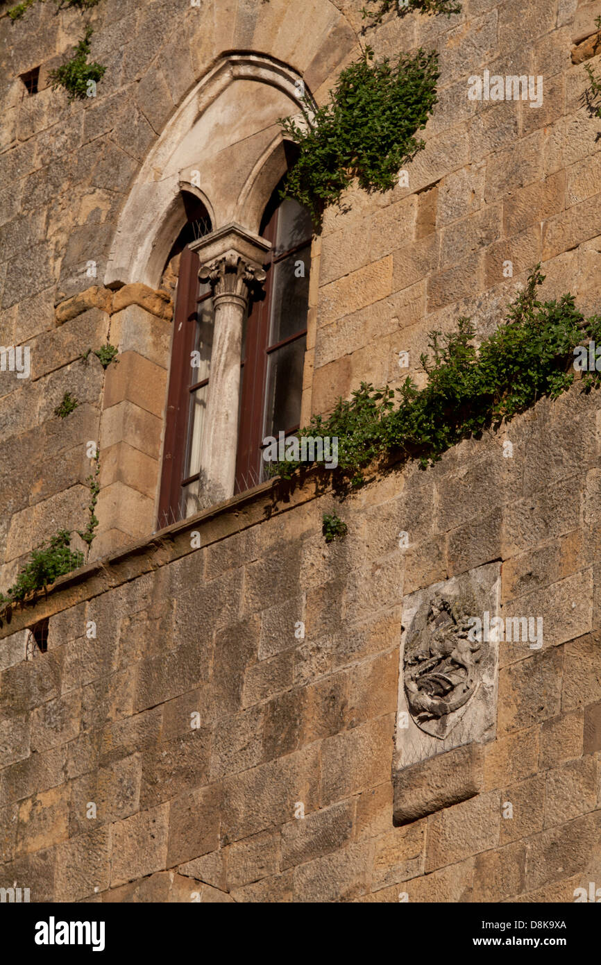 Old buildings and churches in the medieval town of Volterra,Tuscany ...