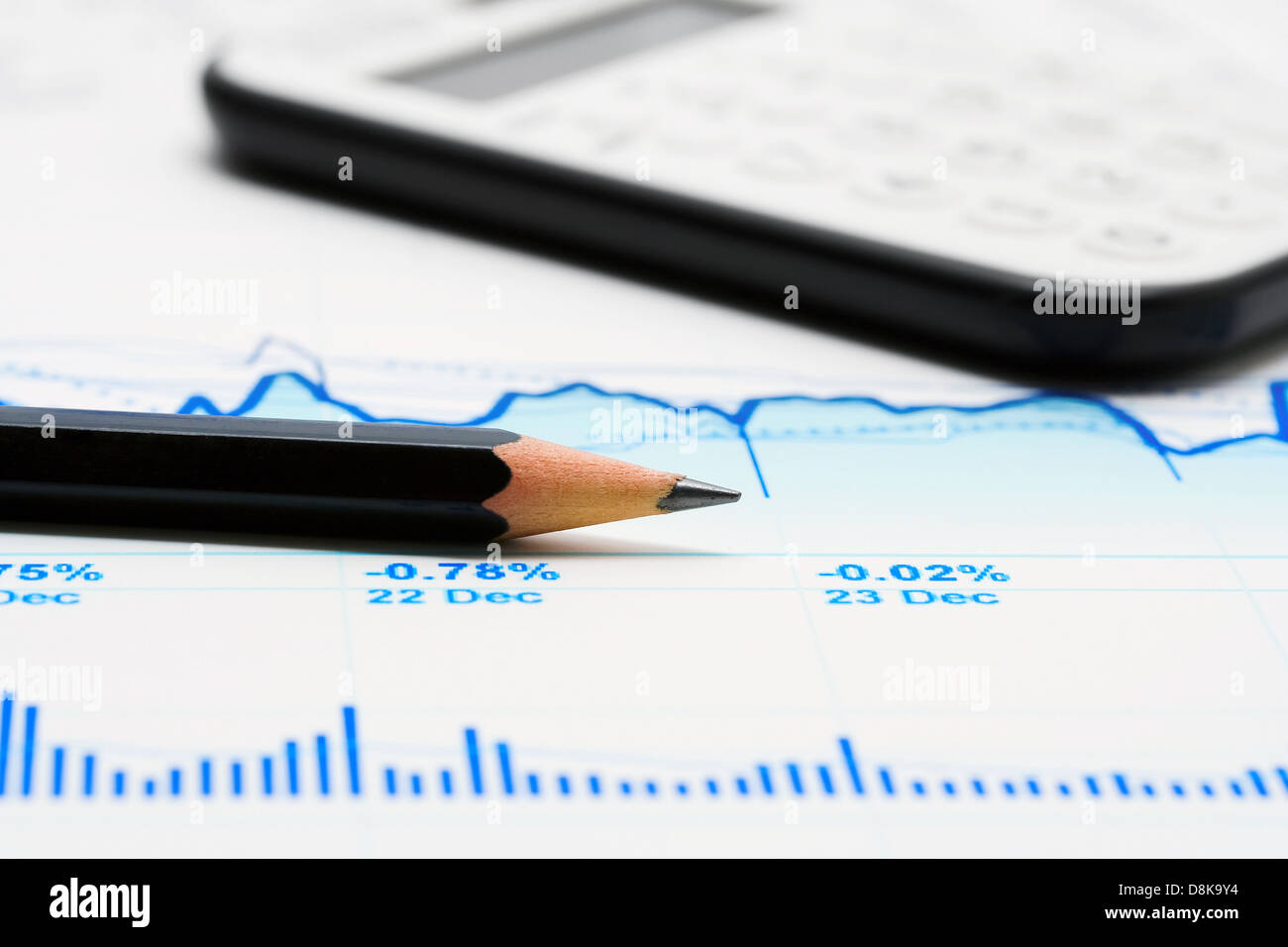 Financial graphs and charts analysis Stock Photo - Alamy