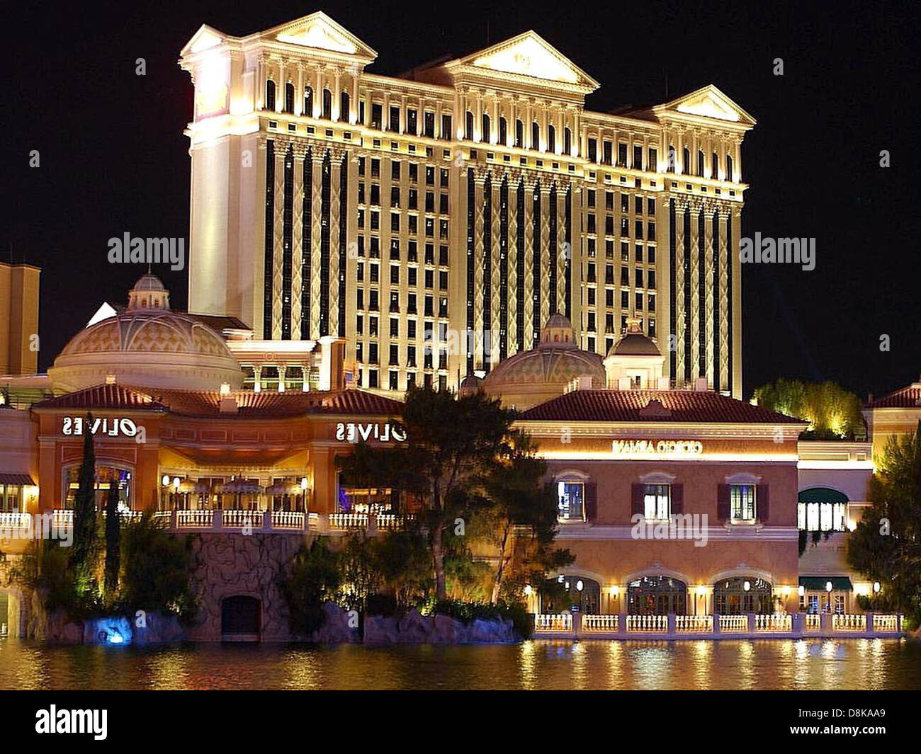 Vegas at night Stock Photo - Alamy