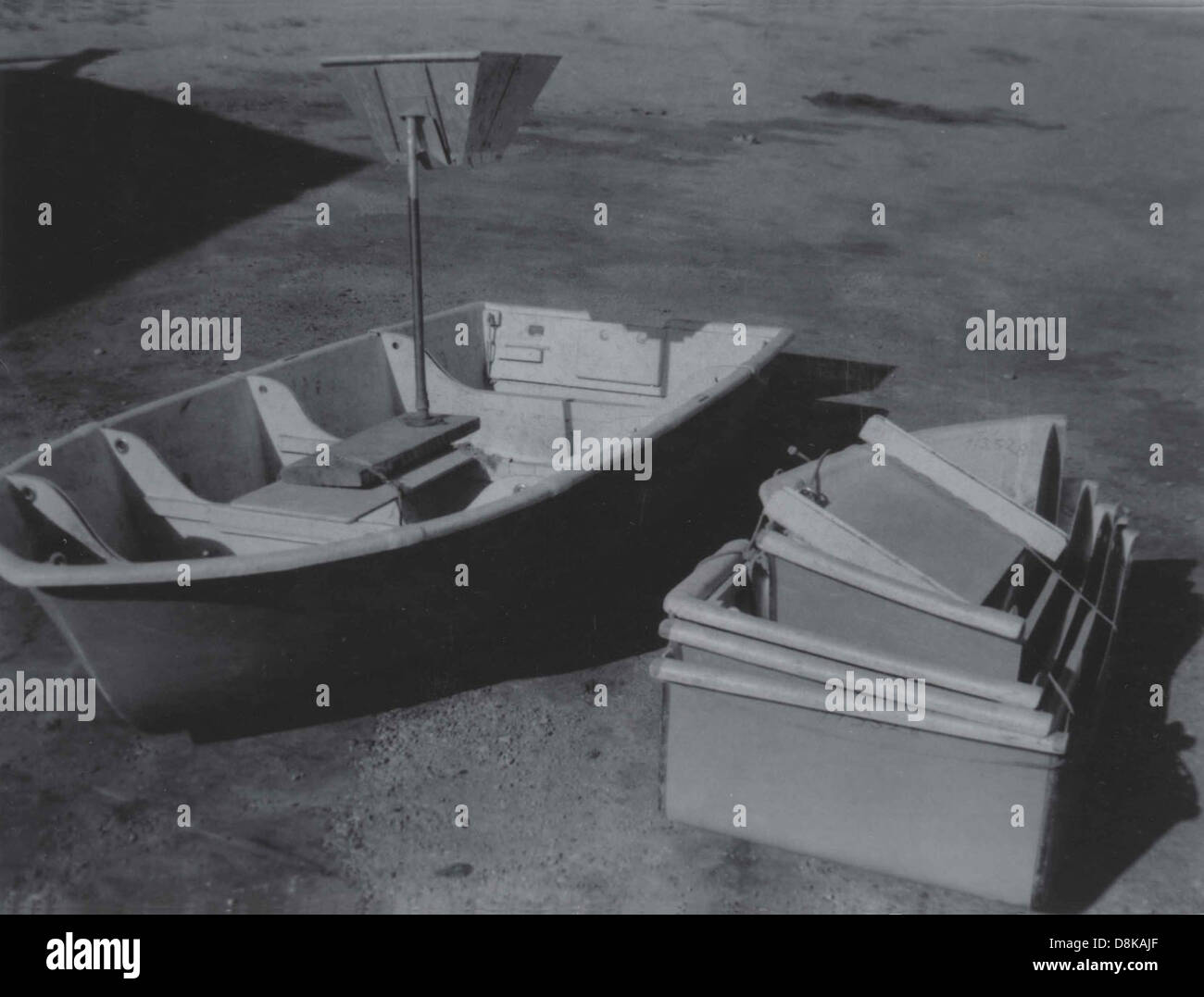 Vintage old photo of boat Stock Photo - Alamy