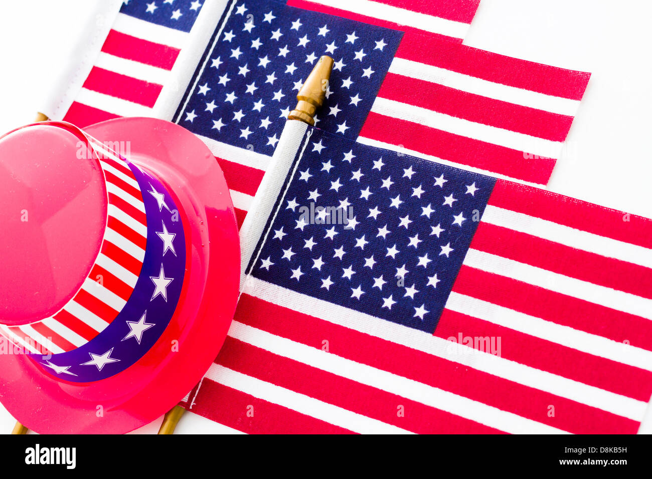 Patriotic items to celebrate July 4th Stock Photo - Alamy
