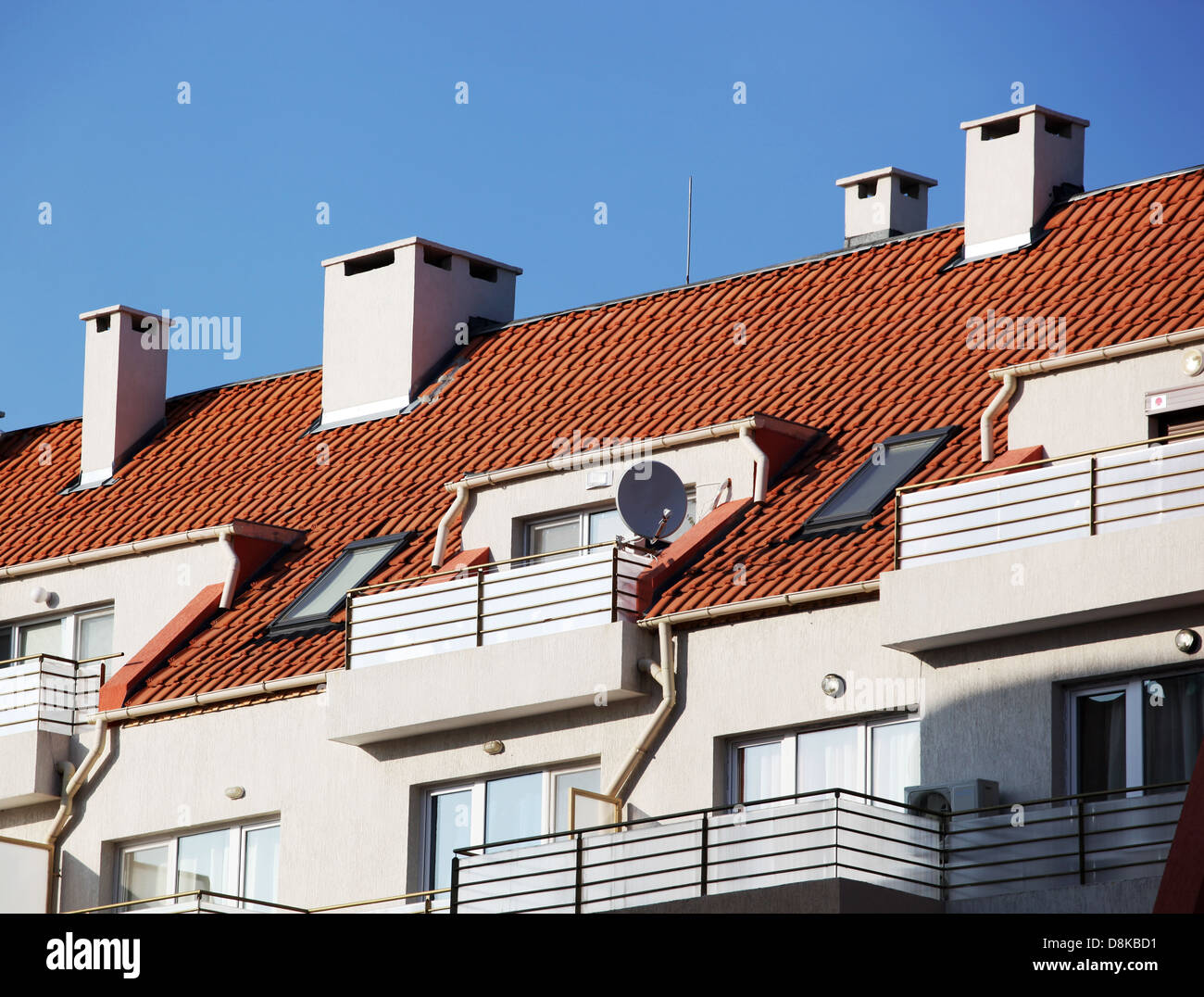 beautiful modern house Stock Photo - Alamy