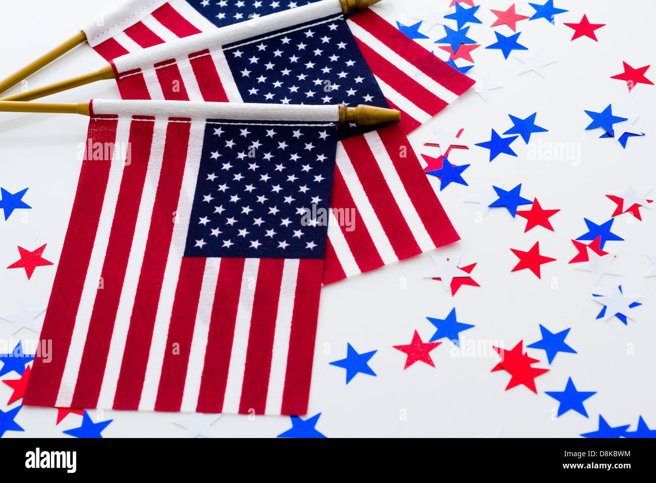 Patriotic items to celebrate July 4th Stock Photo - Alamy