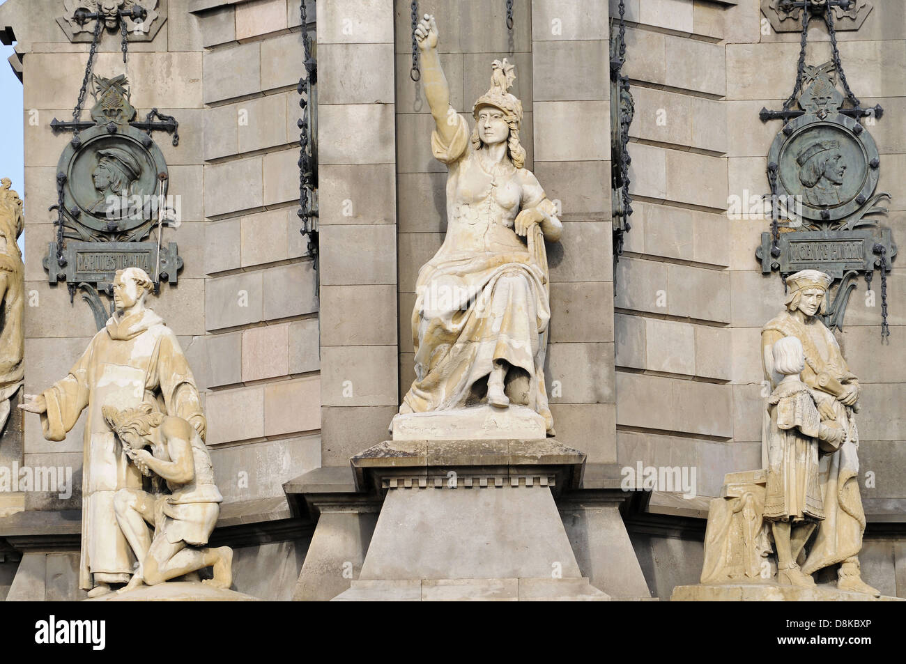Column of Columbus Stock Photo - Alamy