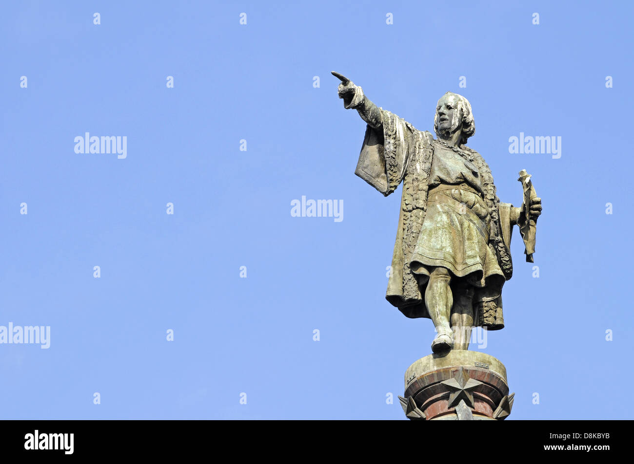 Column of Columbus Stock Photo - Alamy