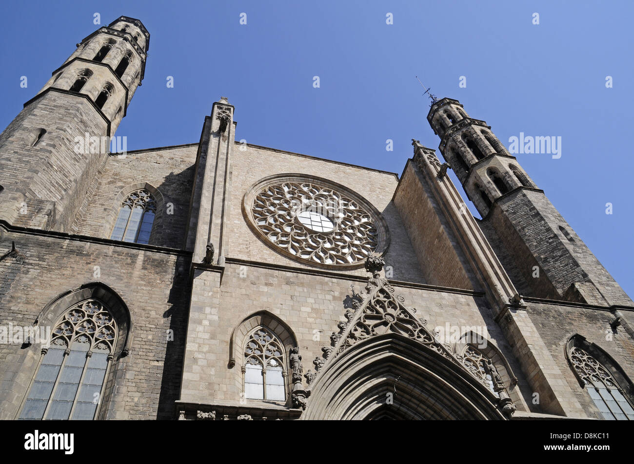 Santa Maria del Mar Stock Photo - Alamy
