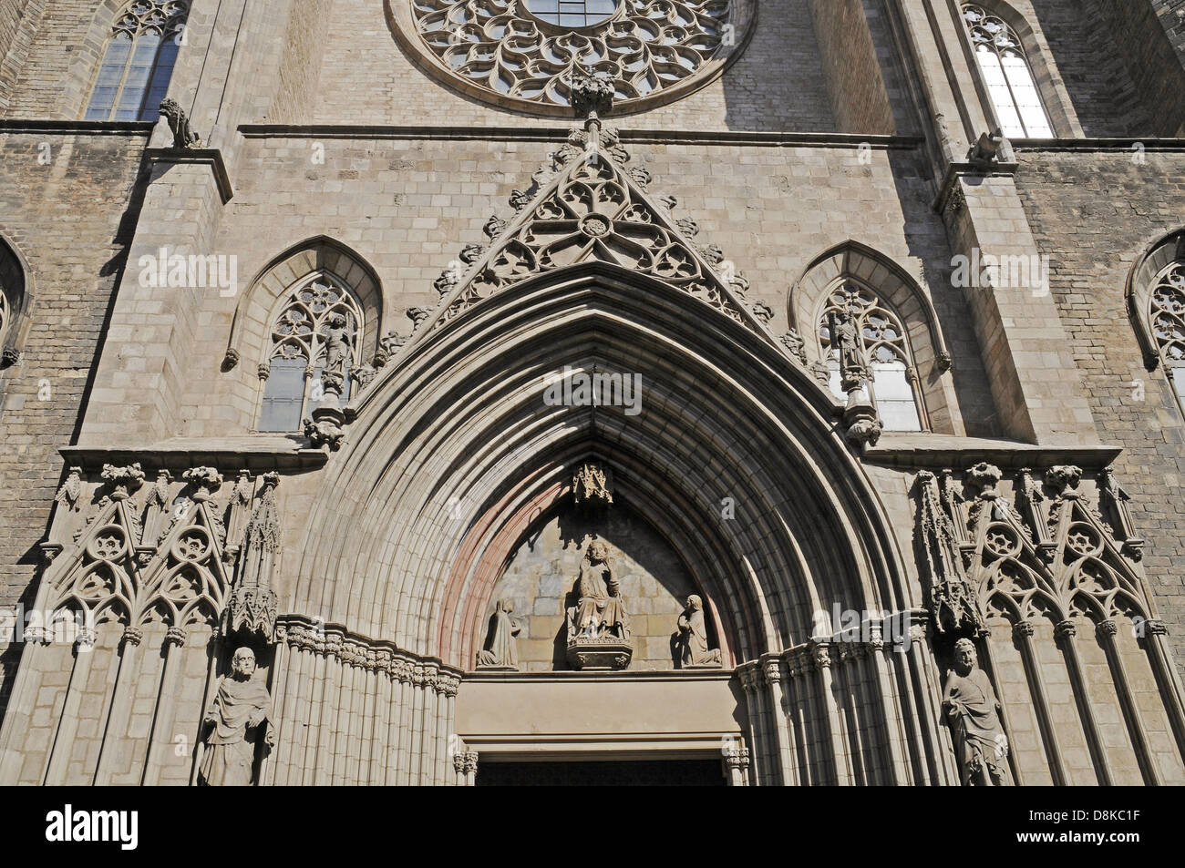 Santa Maria del Mar Stock Photo - Alamy
