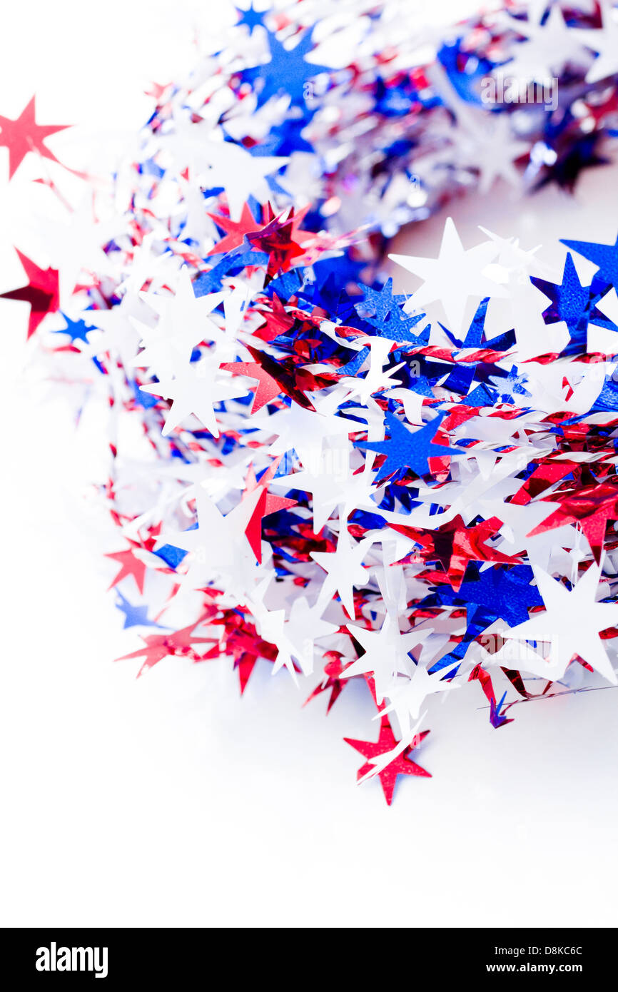 Patriotic items to celebrate July 4th Stock Photo - Alamy