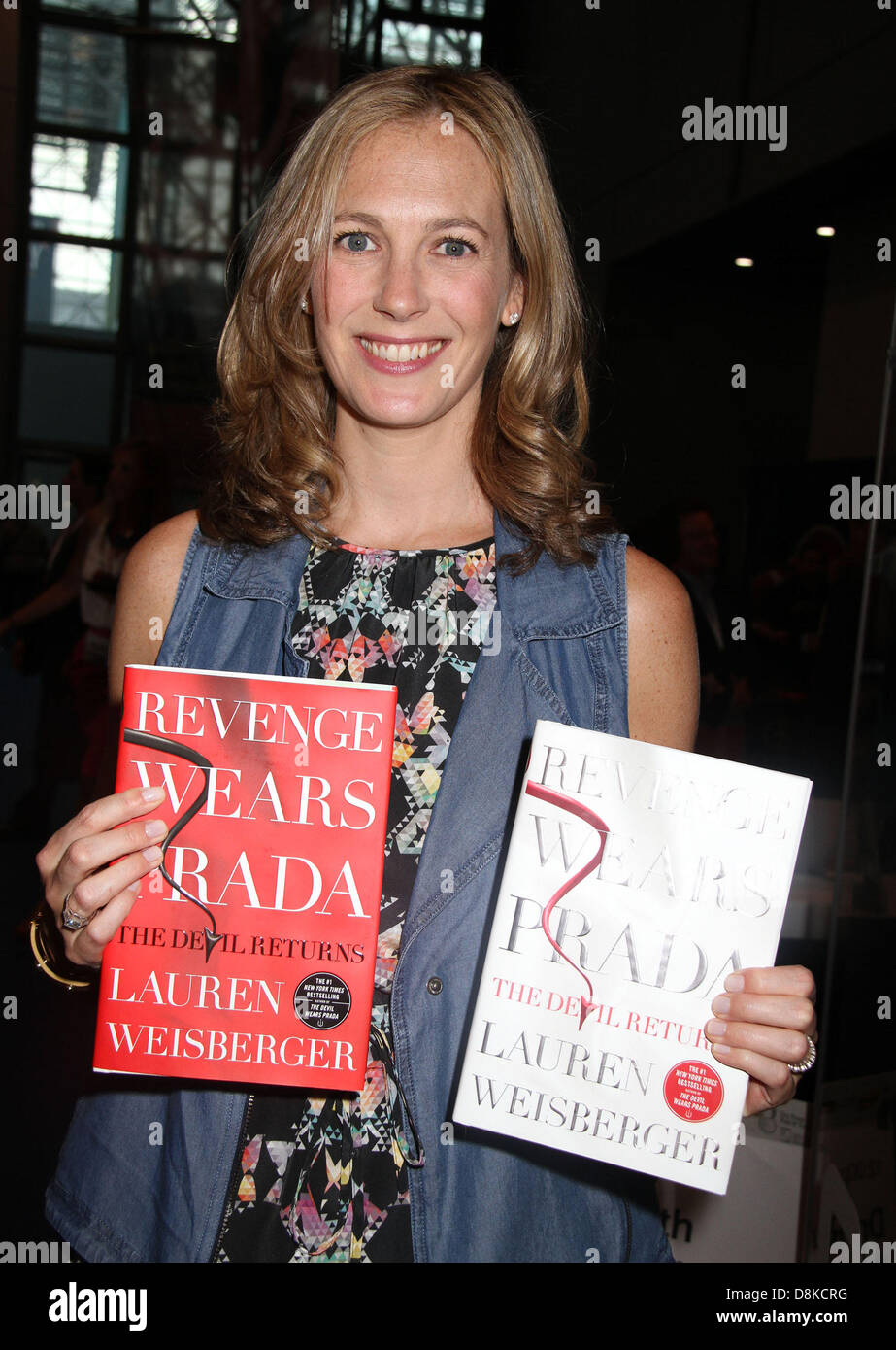 New York, U.S. May 30, 2013. Author LAUREN WEISBERGER attends the 2013 ...