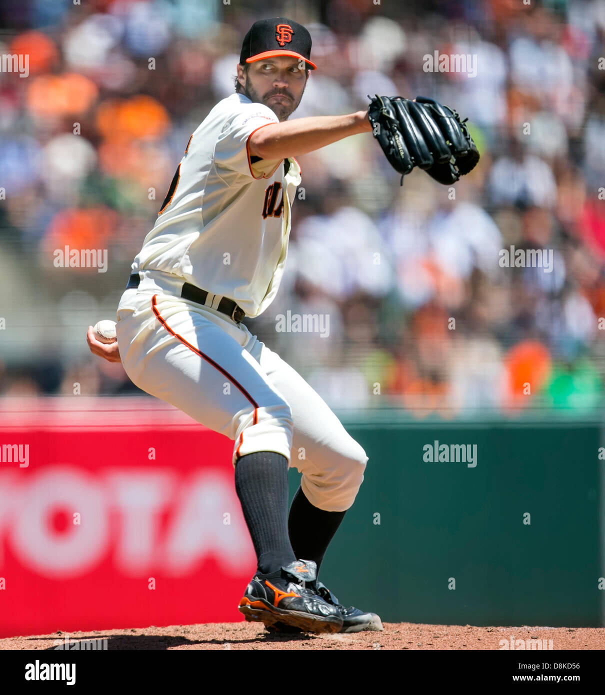 May 30, 2013: San Francisco Giants starting pitcher Barry Zito (75) in ...