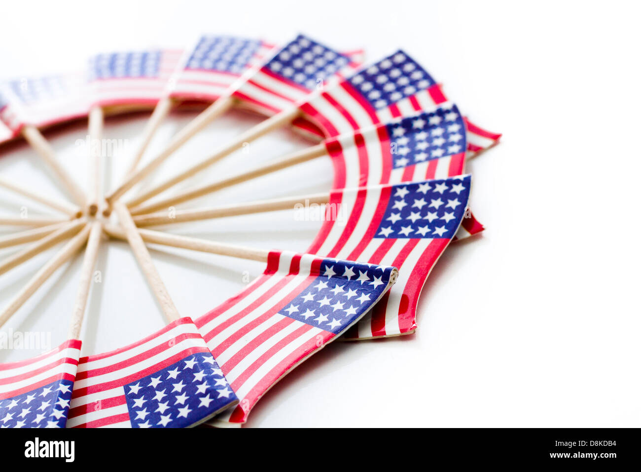 Patriotic items to celebrate July 4th Stock Photo - Alamy