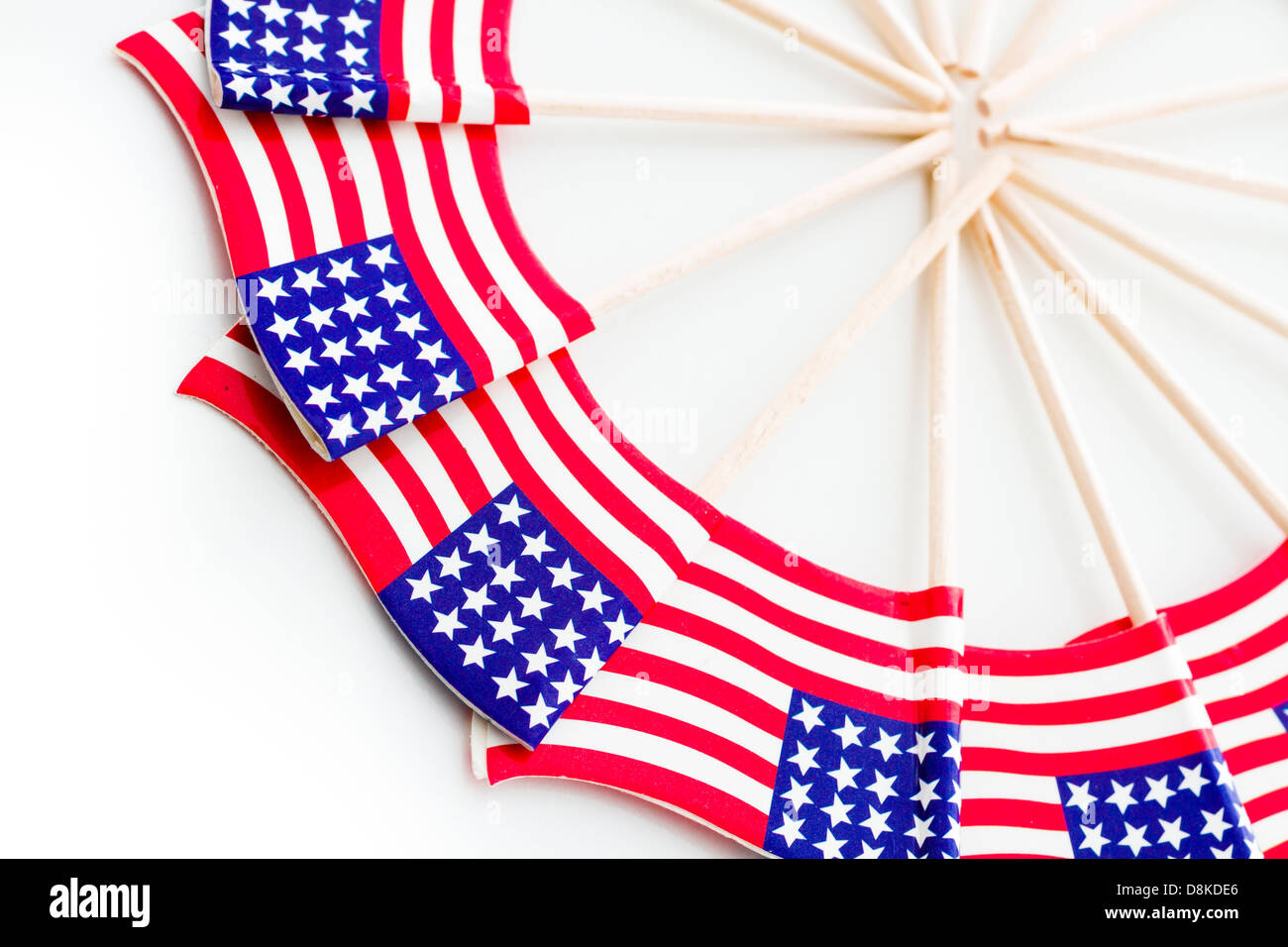 Patriotic items to celebrate July 4th Stock Photo - Alamy
