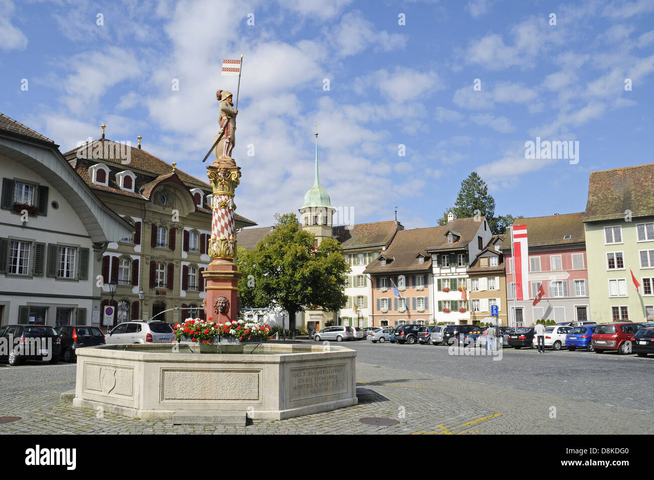 Niklaus Thut Place Stock Photo - Alamy