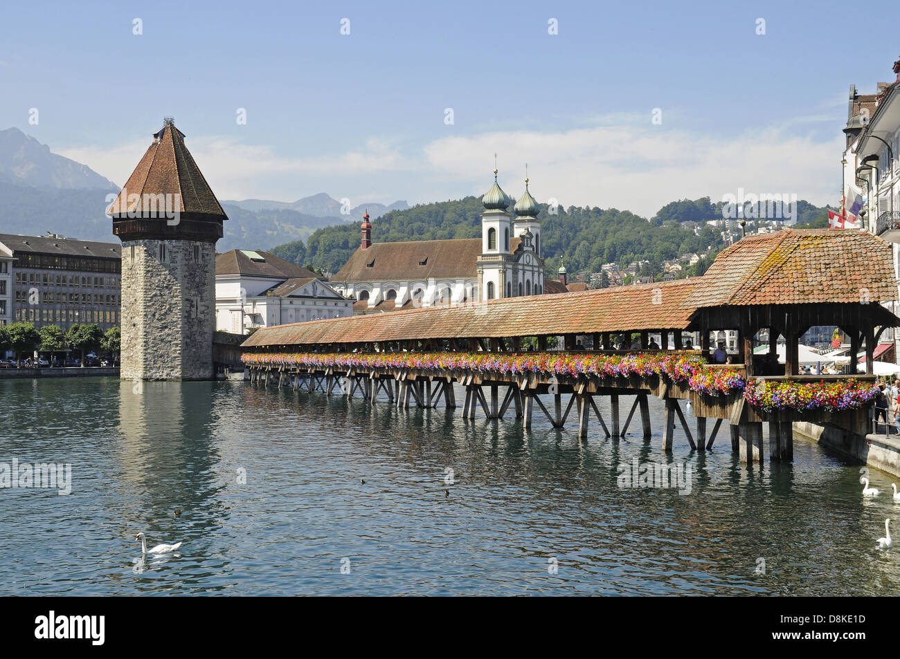 Kapellbruecke And Wasserturm High Resolution Stock Photography and ...
