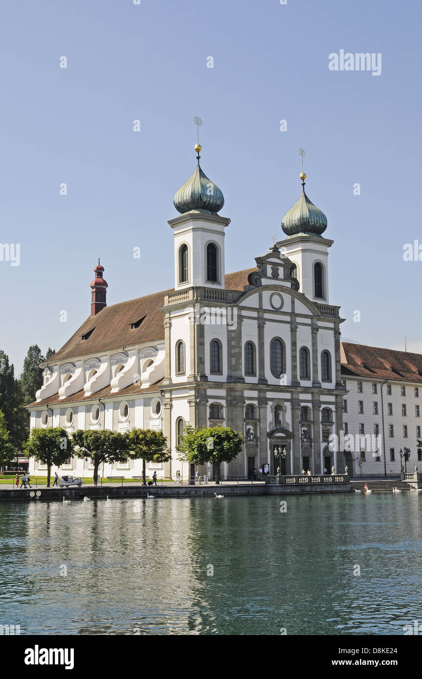 Exterior jesuit church jesuitenkirche hi-res stock photography and ...