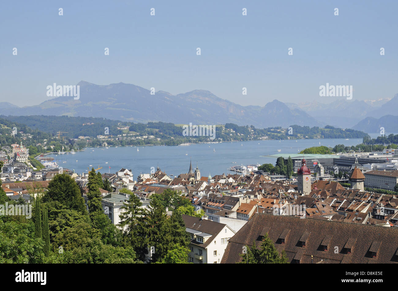 Luzern city overview hi-res stock photography and images - Alamy