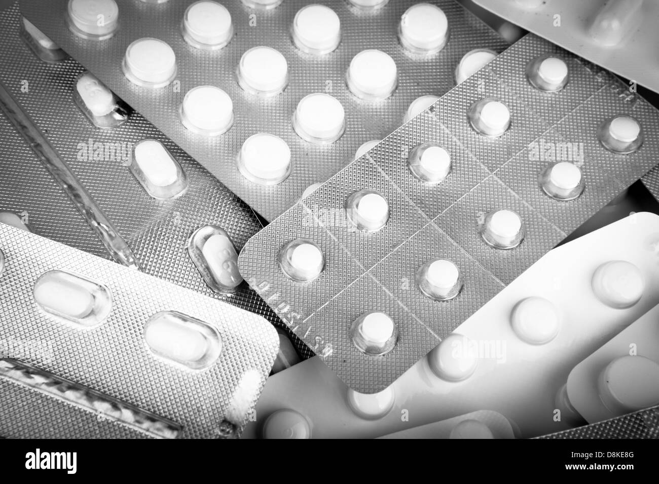 Narcotics pills Black and White Stock Photos & Images - Alamy