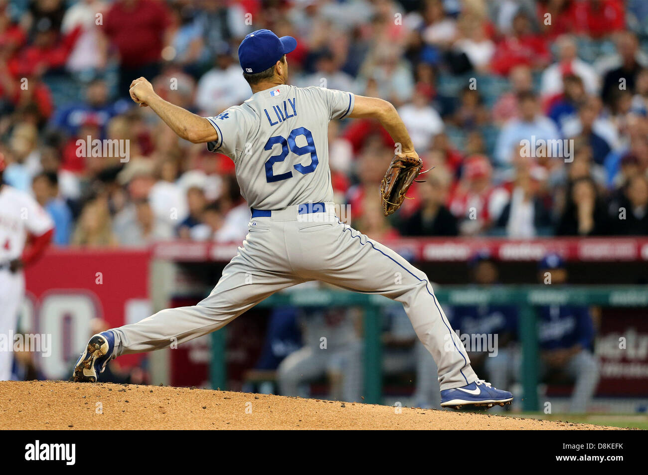 Los Angeles, California,USA. May 30, 2013. Los Angeles Dodgers starting ...