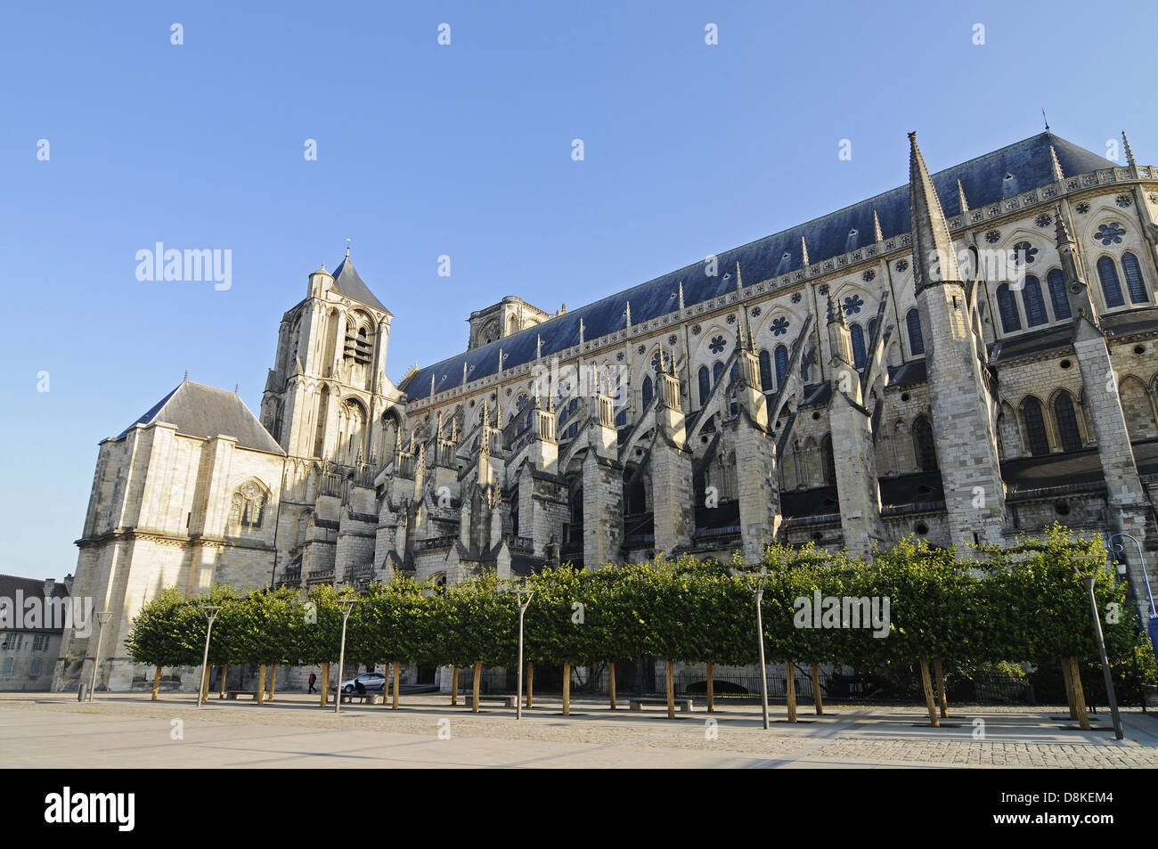 Cathedral of Saint Etienne Stock Photo - Alamy