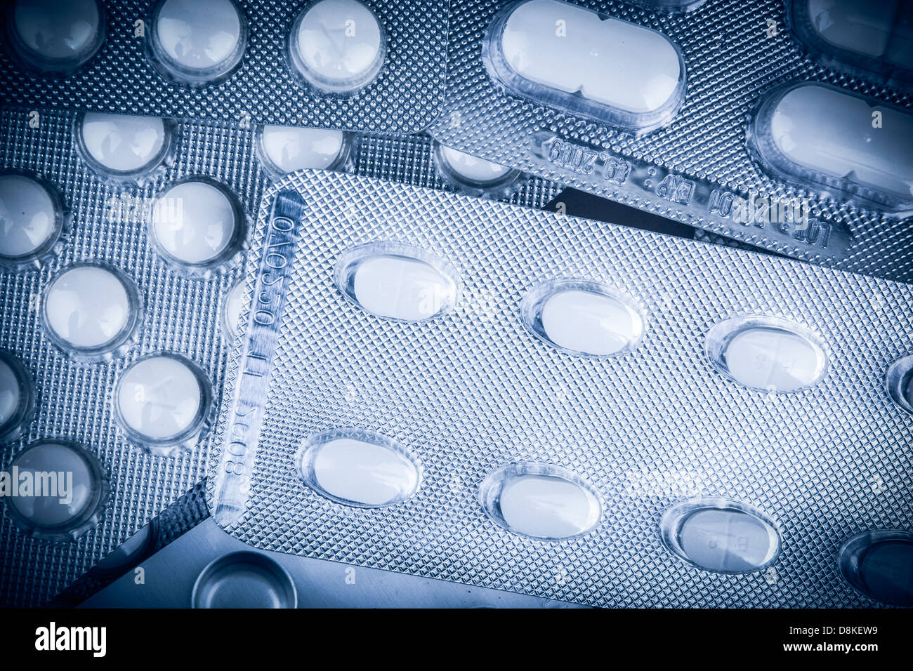 Packs of pills Stock Photo - Alamy