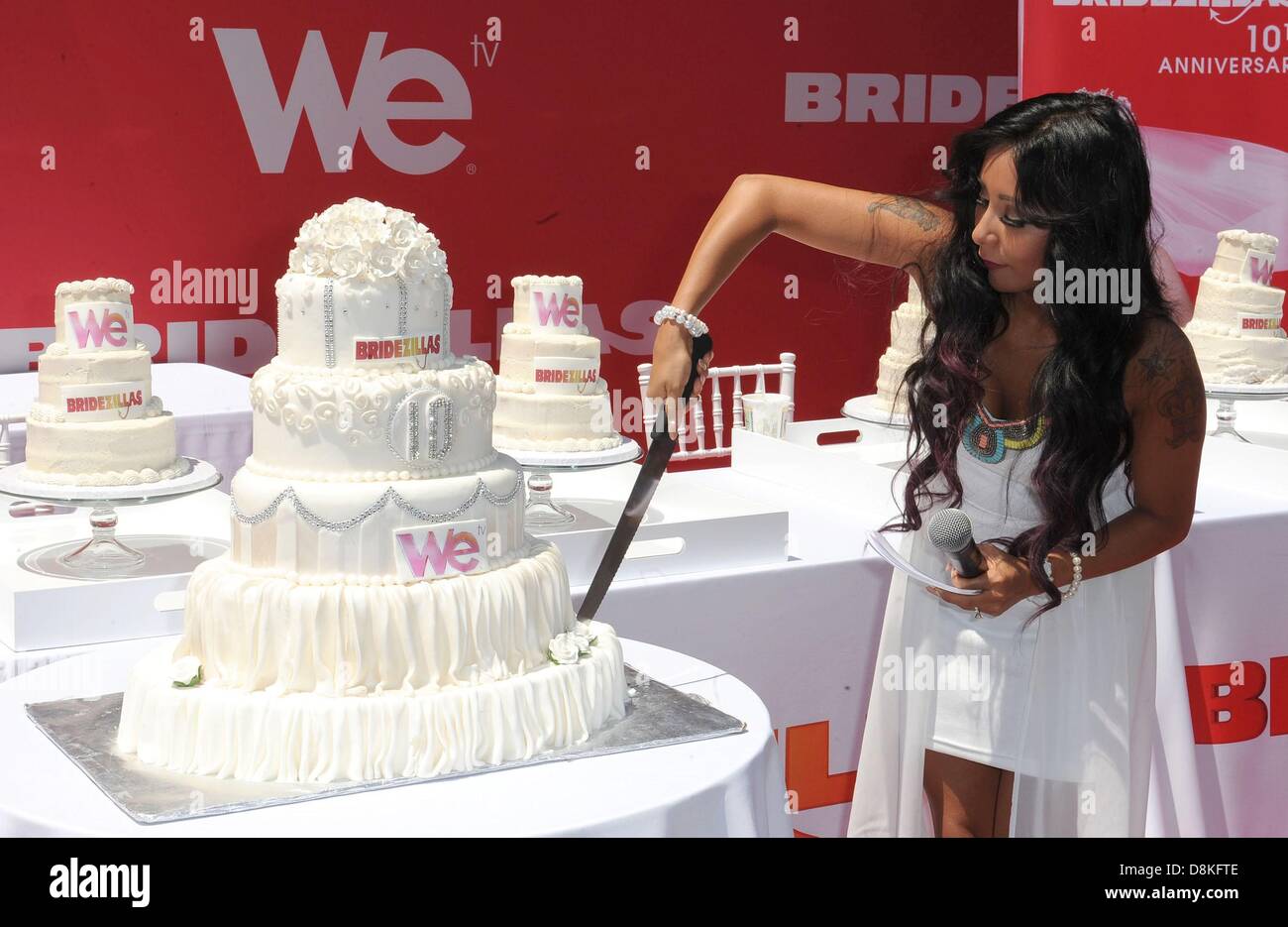 New York, USA. May 30, 2013.Nicole Snooki Polizzi at the Bridezillas ...