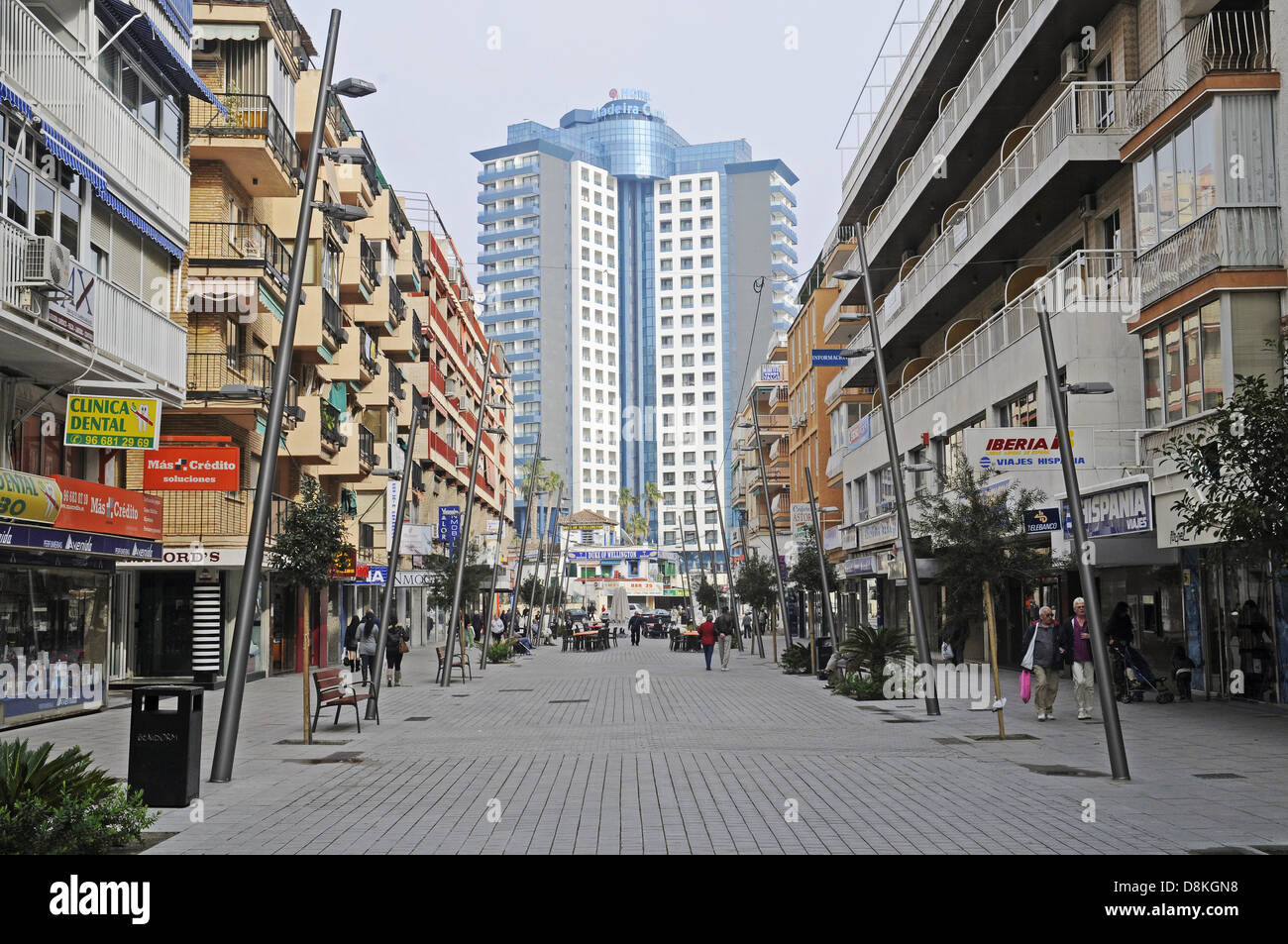 Shopping street views hi-res stock photography and images - Alamy