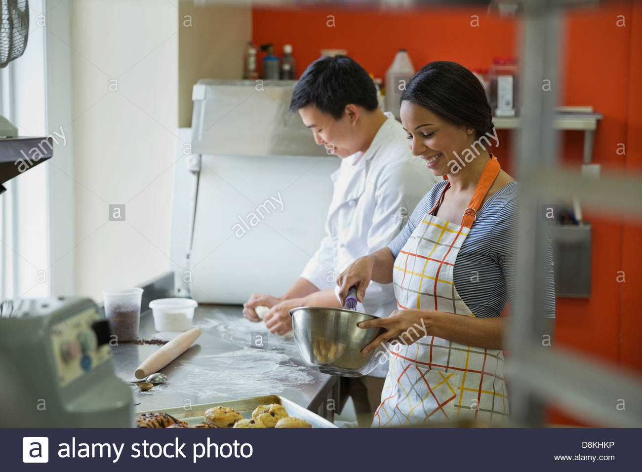 Mixing dough hi-res stock photography and images - Alamy